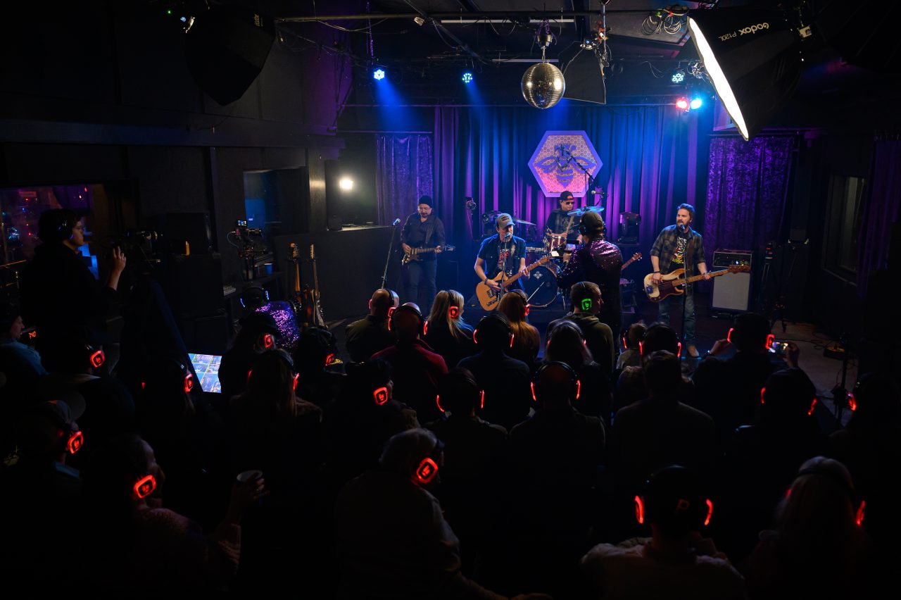 Purple Bee • Recording Studio and Livestream Concert Video Production