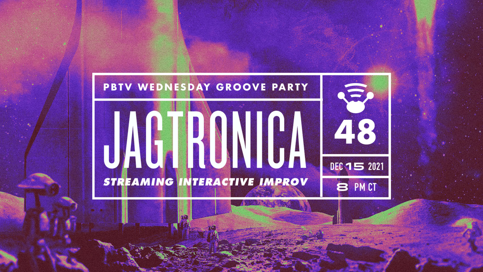 Jagtronica 48 • Wednesday Groove Party w PK Sax, Austin Roach – Purple Bee